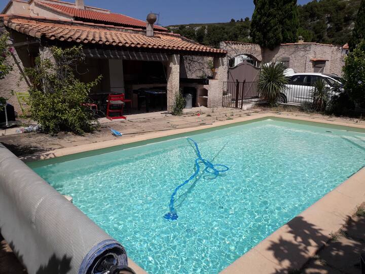 Villa Calanques Cote Bleue Avec Piscine - Marignane