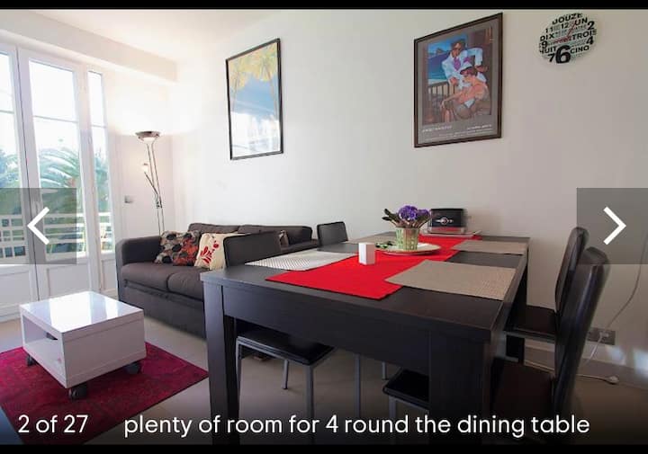 Adorable, Bright 1 Bedroom Apartment In Nice - Nice