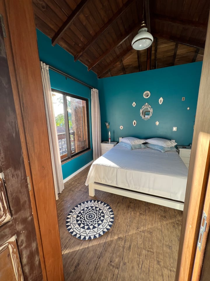 Suíte Cama Queen Com Ar - Bombinhas Mariscal - Bombinhas