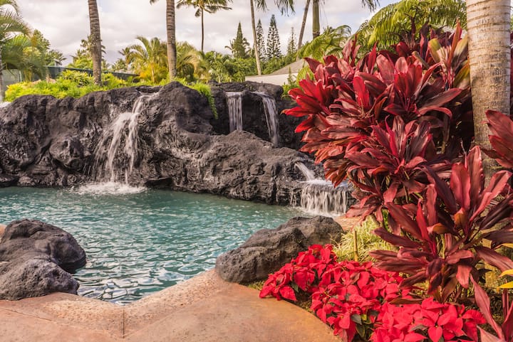 "The Cliffs” Princeville 2bd Loft Style Top Floor - Kepuhi Beach, HI
