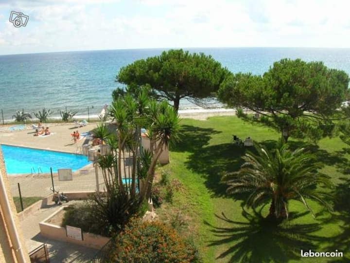 Corse Moriani Studio Terrasse Vue Mer Plage 30m - Plage de Santa-Lucia-di-Moriani