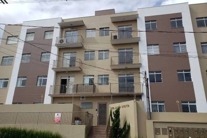 Apartamento Térreo Inteiro Com Deck Privado/jardim - Ponta Grossa