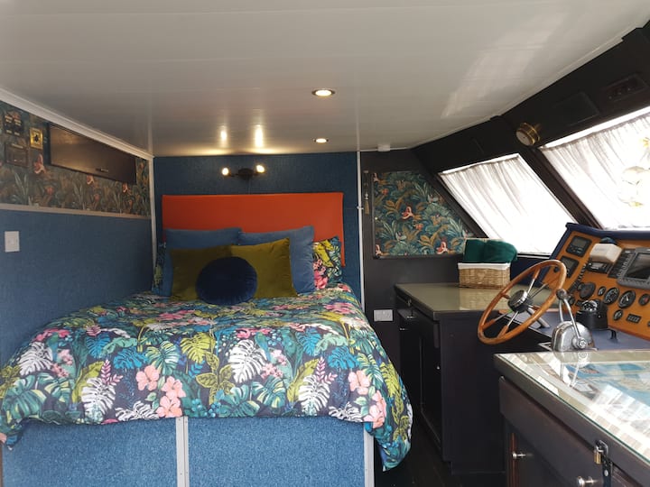 A Wheelhouse King
With It's Own Relaxing Balcony - Gibraltar