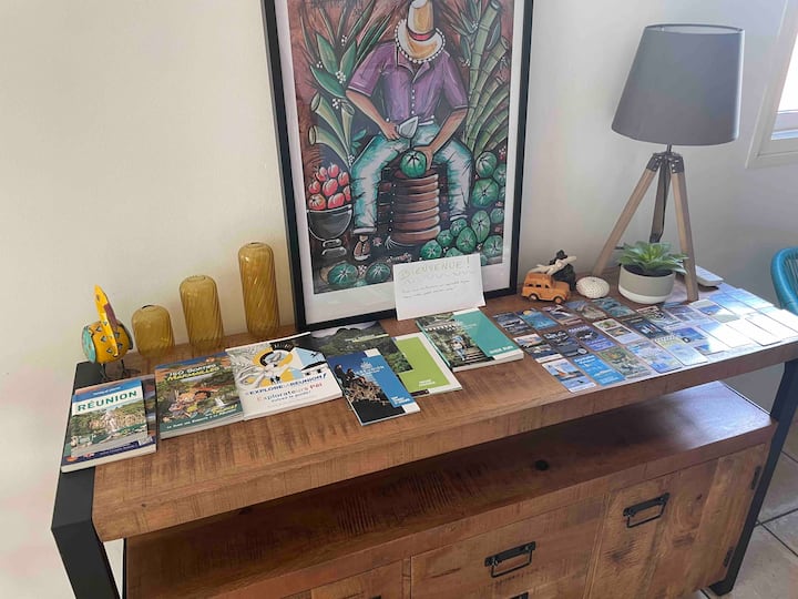 Lagon à 70 M - La Petite Maison Verte - La Réunion