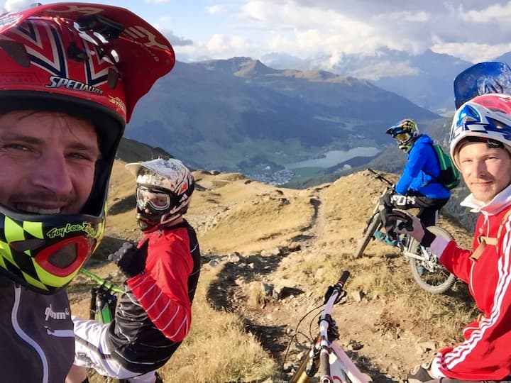 Gute Ausgangslage Zum Skifahren Und Biken - Davos