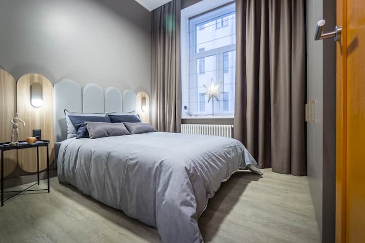 Superb Stay At Modern Designer Apartment +Netflix - Riga