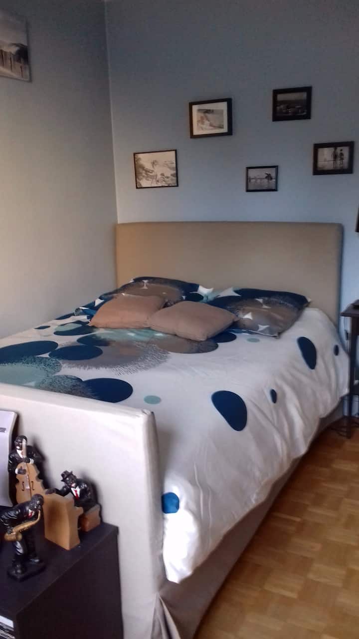 Chambre Privée Ds Appart Proche Centre - Mellinet - Saint-Herblain