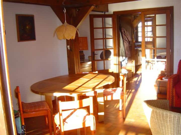 Appartement Chaleureux Megève - 메줴브