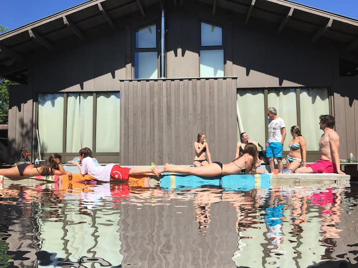 Villa D'arcitecte Avec Piscine - Bassin d'Arcachon