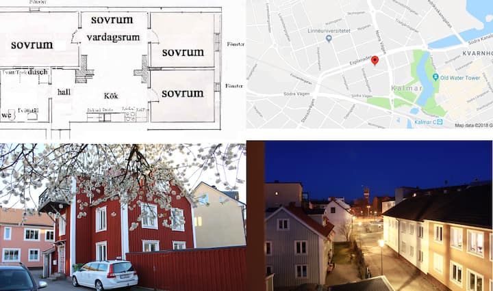 Kalmar Centralt  Vattentornet - Kalmar