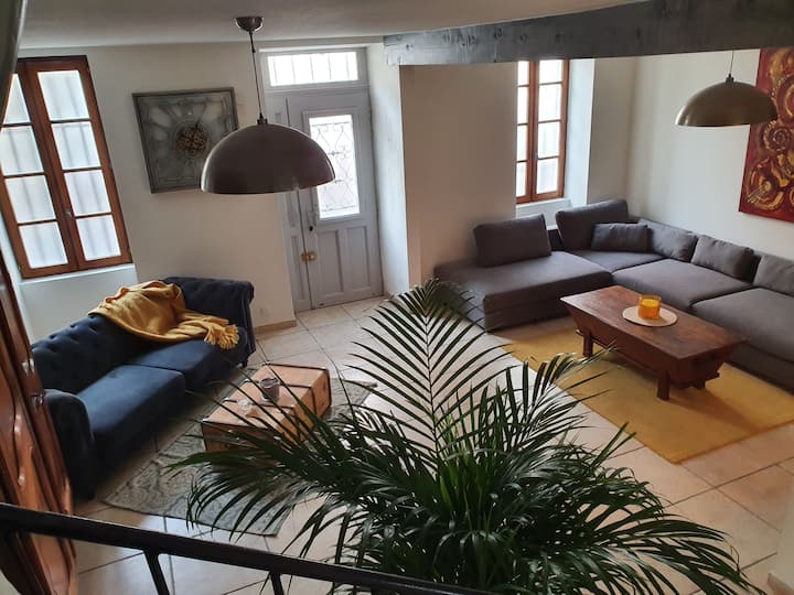 Jolie Maison De Village - Rochefort-du-Gard