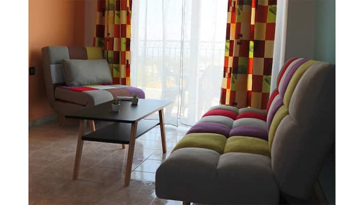 Planet View Apts  No. 11 Double Room (Top View) - Faliraki