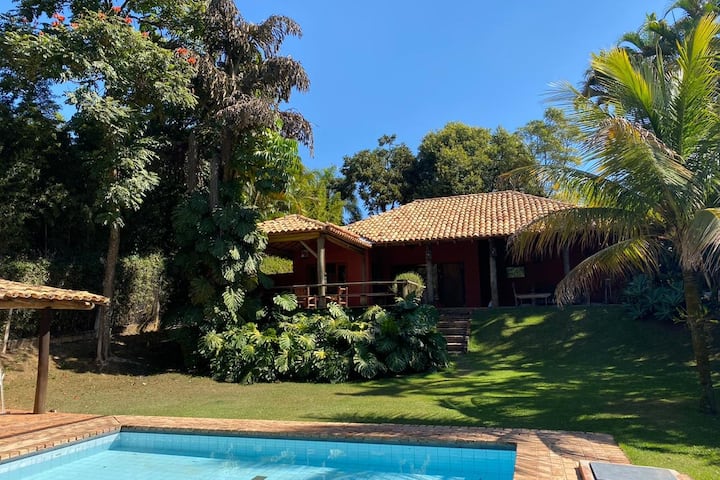 Casa De Campo  Charmosa  Próxima Helvetia Polo - São Paulo - Viracopos Airport (VCP)