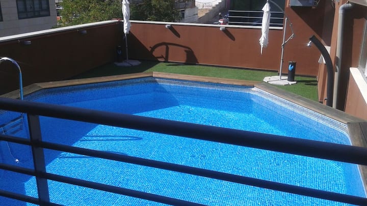 Cómodo Y Encantador Loft, Con Piscina Y Wifi - Adolfo Suárez Madrid–Barajas Airport (MAD)