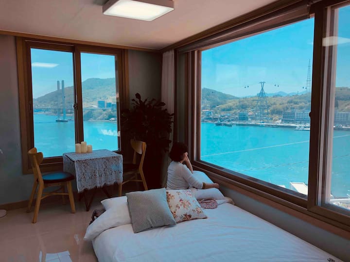 Mango House / Panorama View / Rooftop Bbq - Yeosu-si