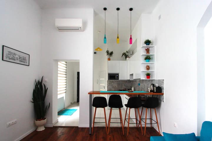 Stylish Apartment In Budapest Downtown With A/c - Budapest