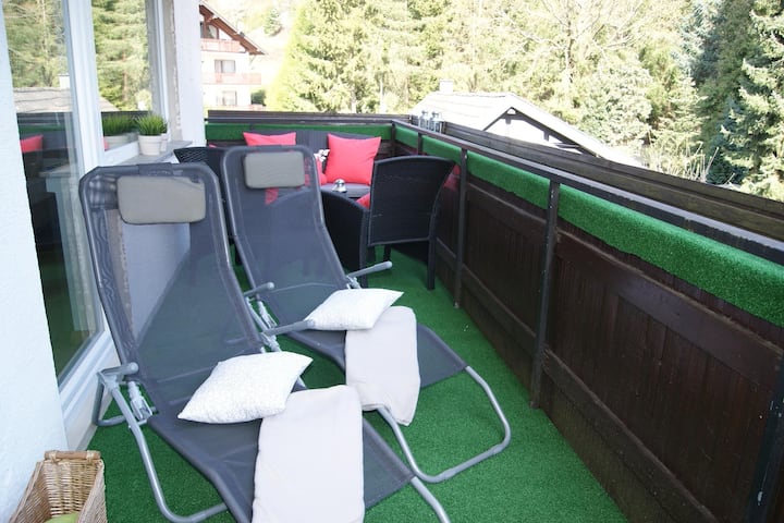 "Aussicht 2" Apartment With A Large Balcony - Nationalpark Eifel