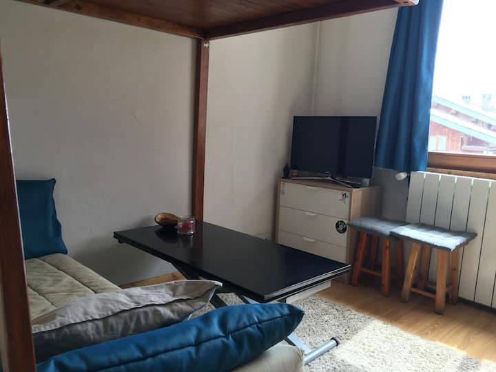 Petit Studio Confortable Avec Vue Imprenable - Bonneval-sur-Arc