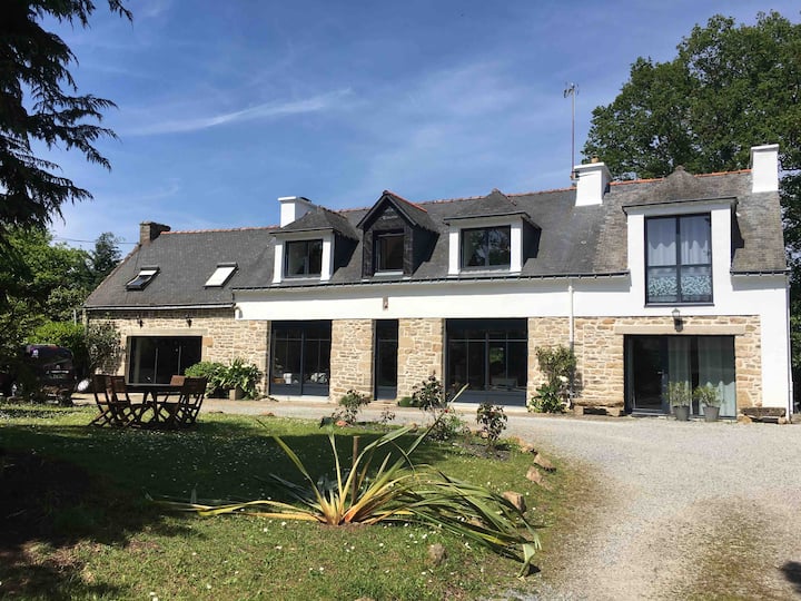 Au Domaine Du Golfe 900m Eau - Gîte Groupes 20-35p - Arradon