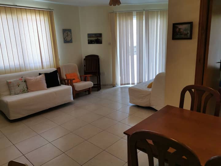 Sea View Flat W/pool Access & Bbq - Nissi Beach