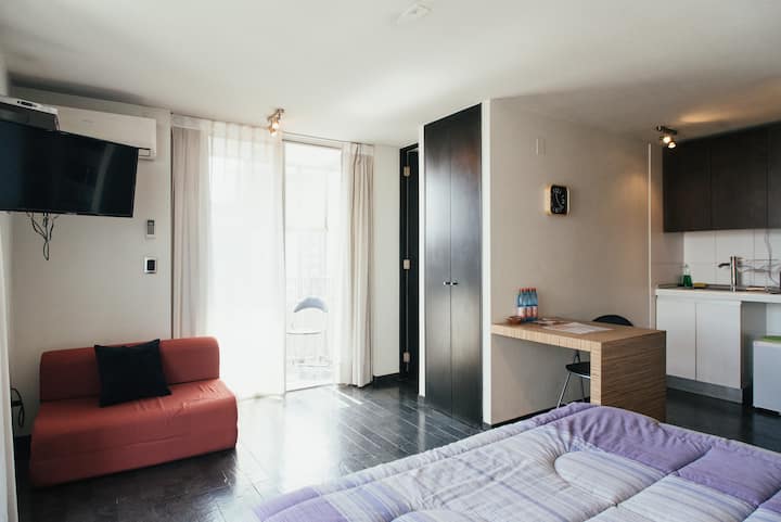 Central Apartment 2 Or 3 Passengers - 산티아고