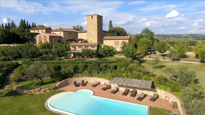 Sleeps 37 Gorgeous Villa, Pool. Thebest4weddings ! - San Gimignano