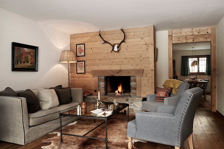 Holiday Apartment "Serina" With Mountain View, Terrace & Wi-fi - Klosters-Serneus