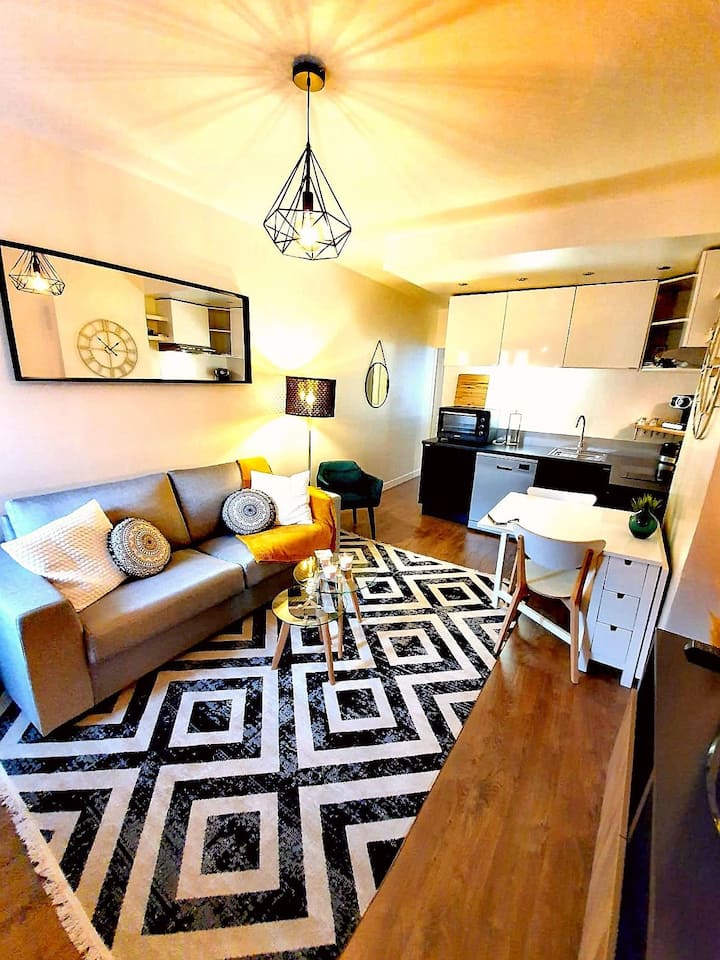 Magnifique F2 Desing Tout Confort 12min Paris - Enghien-les-Bains