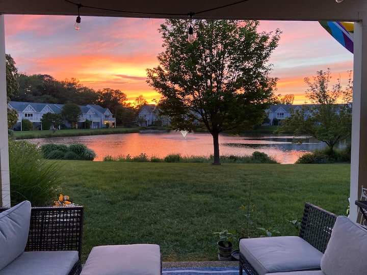 Lakefront 3 Br Beach House 1 Mile To The Beach - Rehoboth Beach, DE