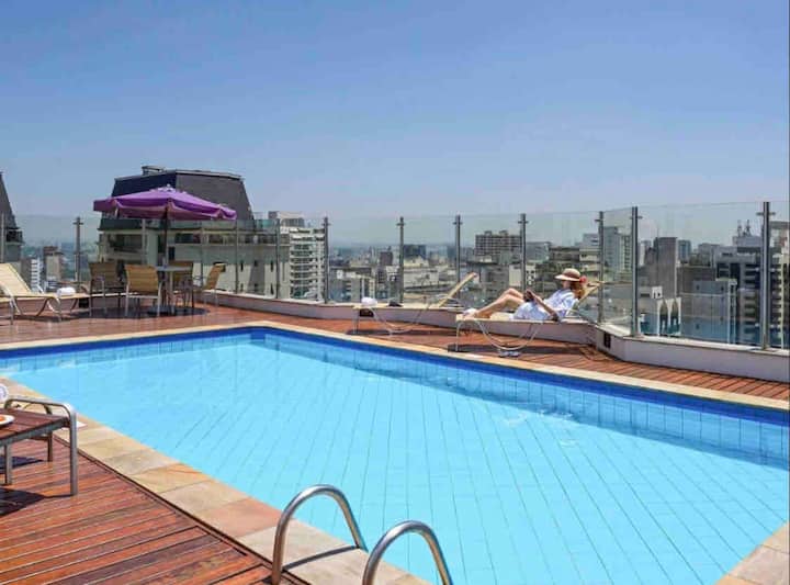 Flat 1 Quadra Da Av Paulista, Jardins, São Paulo - São Paulo