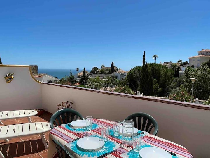 Lovely 1 Bedroom Apt With Sea And Hills Views - Benalmádena