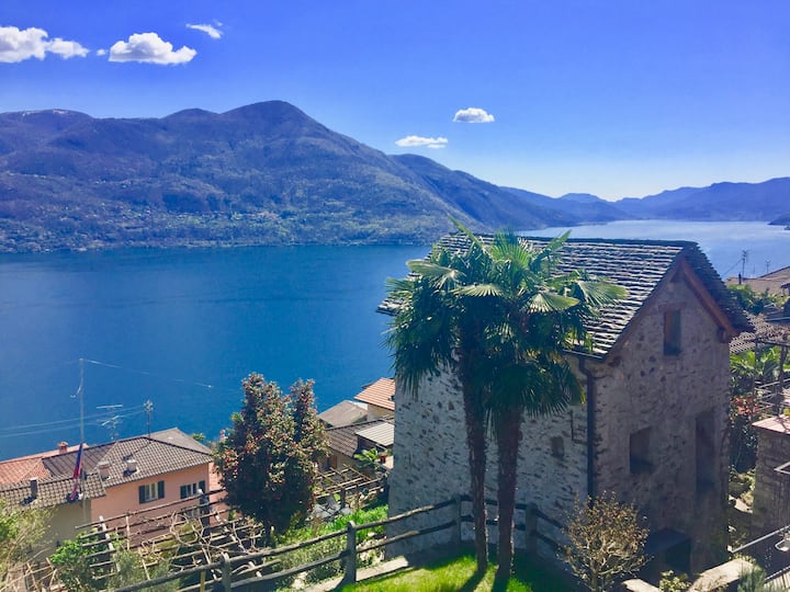 Rustico Mit 180° Seeblick - Brissago