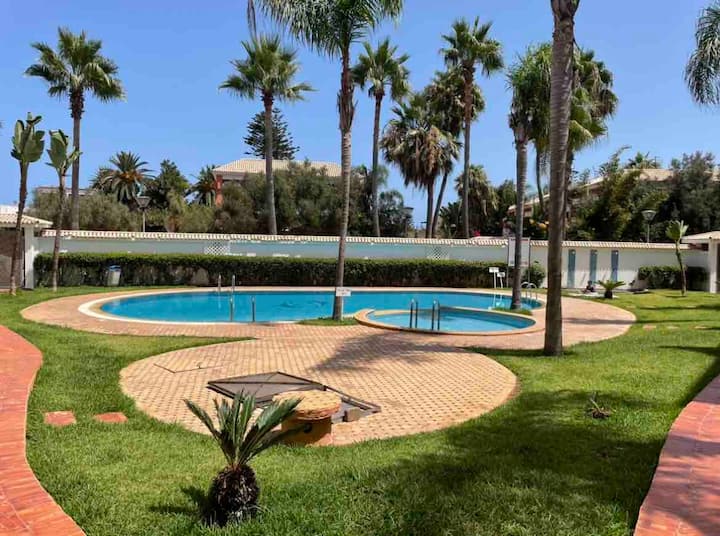 Bel Appartement De Vacance à 3 Min De La Plage - Skhirat