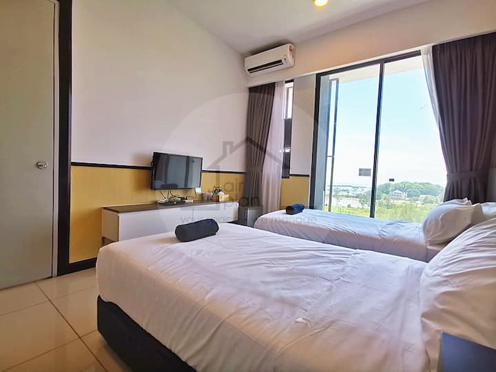 Pd Dwharf Seaview & Sunset Suite 2 (Up To 3 Pax) - Port Dickson