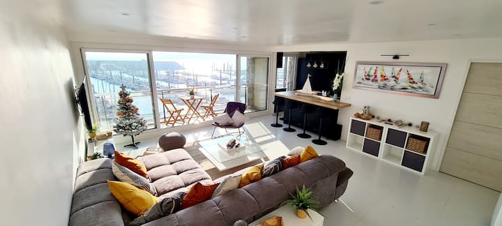 Appt 80m² Vue Mer Panoramique
3 Chambres - Wifi - Saint-Jacut-de-la-Mer