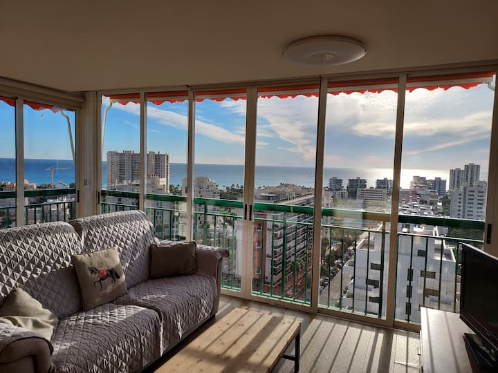 Modern Beach Apartment With Impressive Sea View - Alicante