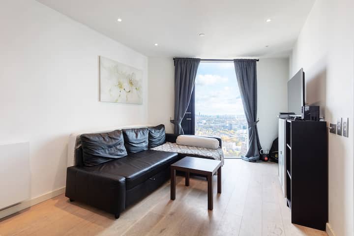 1bd Flat With City Views, Elephant & Castle - Londres
