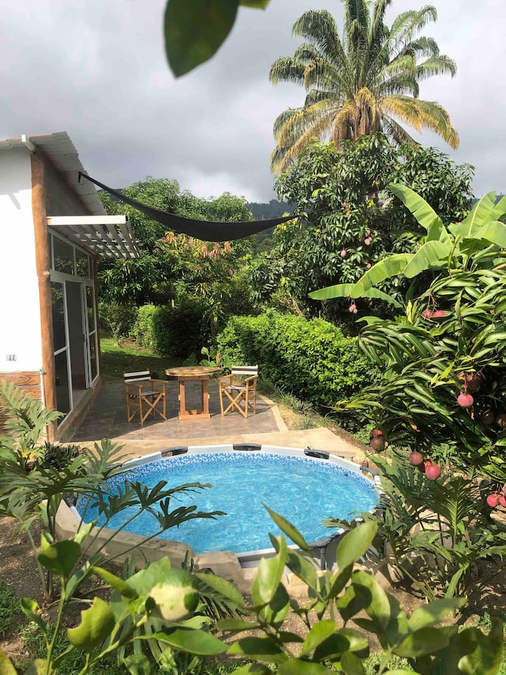 Cabaña Con Piscina Familiar - Citrino - La Mesa