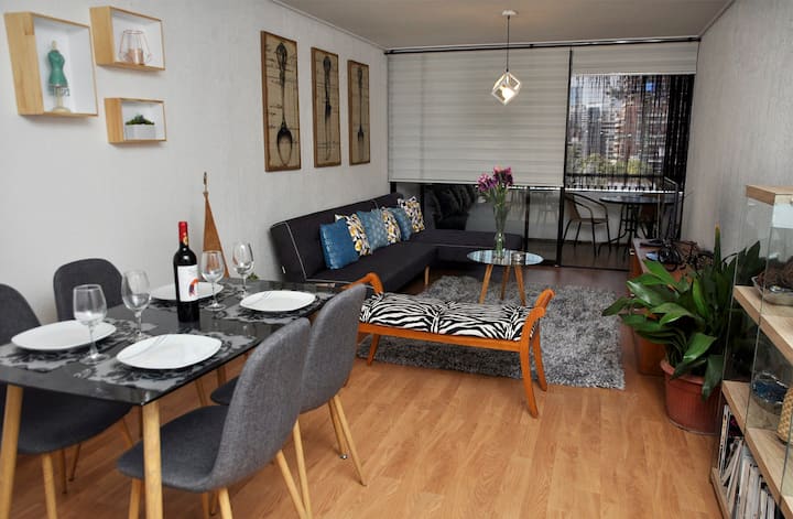 Depto, Lado Mall Costanera Center Y Frente A Metro - Las Condes