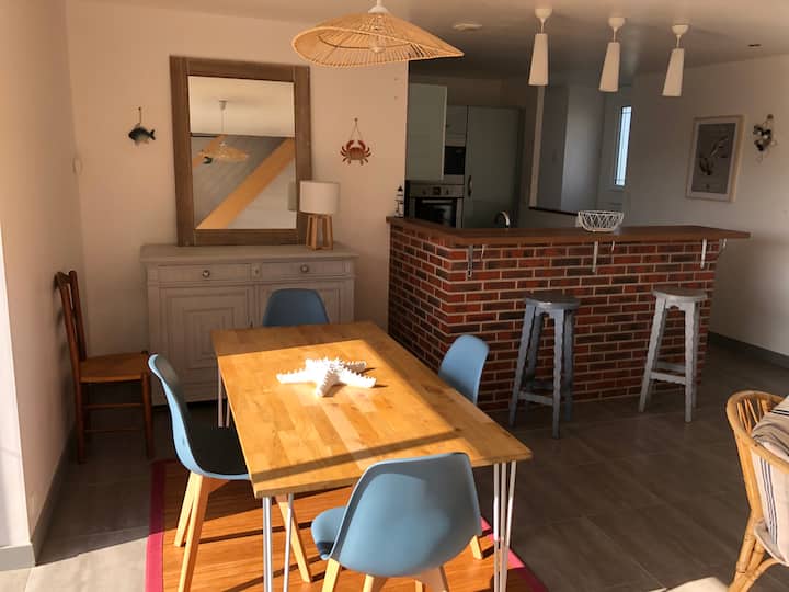 Charmante Maison Rénovée Proche De La Plage - Bréville-sur-Mer