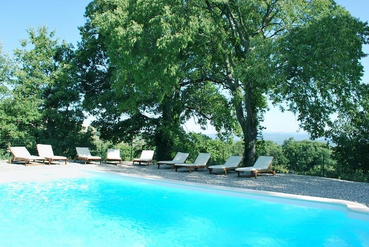 Grand Mas 5 Chambres Parentales Piscine Chauffable - Bonnieux