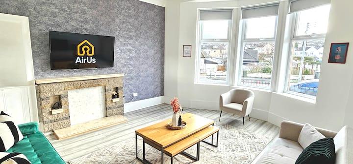 Spacious Haven With Free Parking - Glasgow