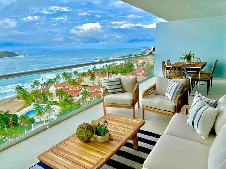 Nuevo Y Moderno Departamento En Península Ixtapa. - Ixtapa Zihuatanejo
