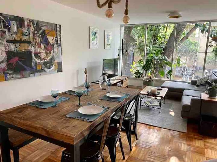 Artsy San Rafael 2bd/1bth +Parking - Distrito Federal