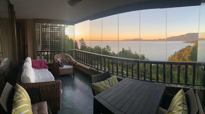 Pucón. Departamento 4d + 3 Baños, Balcón Terraza. - Los Ríos