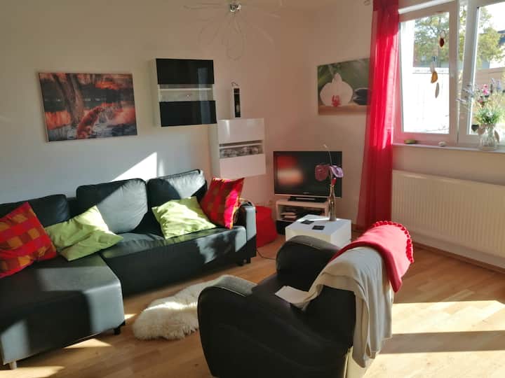 Schöne 2 Zimmer Wohnung 60qm Darmstadt Mit Garten - Griesheim
