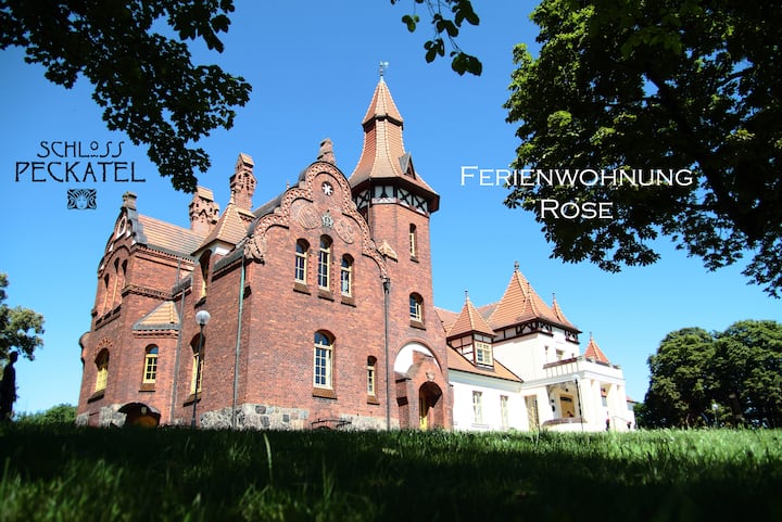 Schloss Peckatel Am Müritz-nationalpark "Rose" - Mecklenburgische Seenplatte