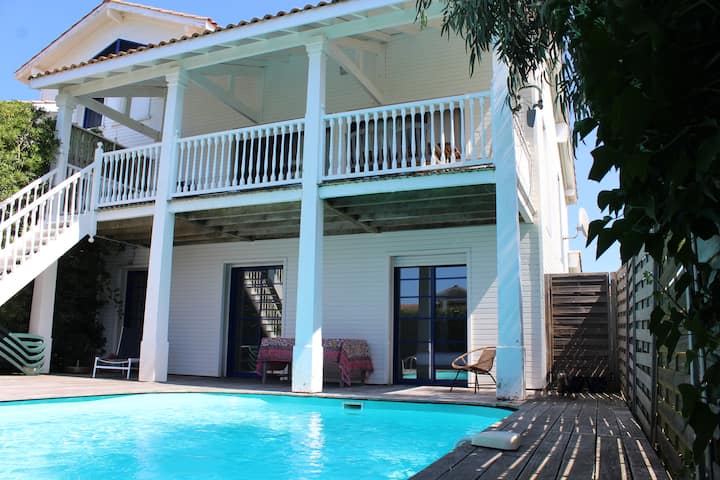 Magnifique Villa Avec Piscine Chauffée - Moliets-et-Maa