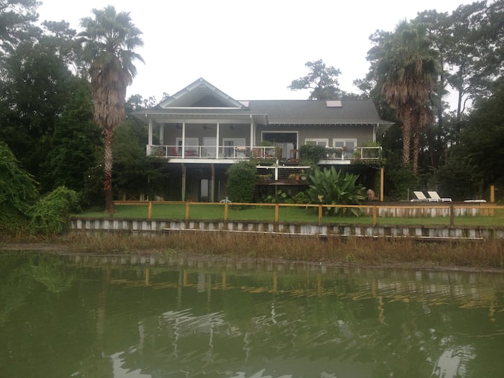 Waterfront Home On Tidal Marsh - Beautiful Views! - Skidaway Island, GA