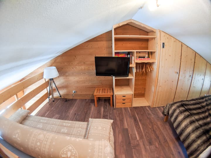 Duplex 6 Pers, Private Garage, Ski In Ski Out - Les Menuires